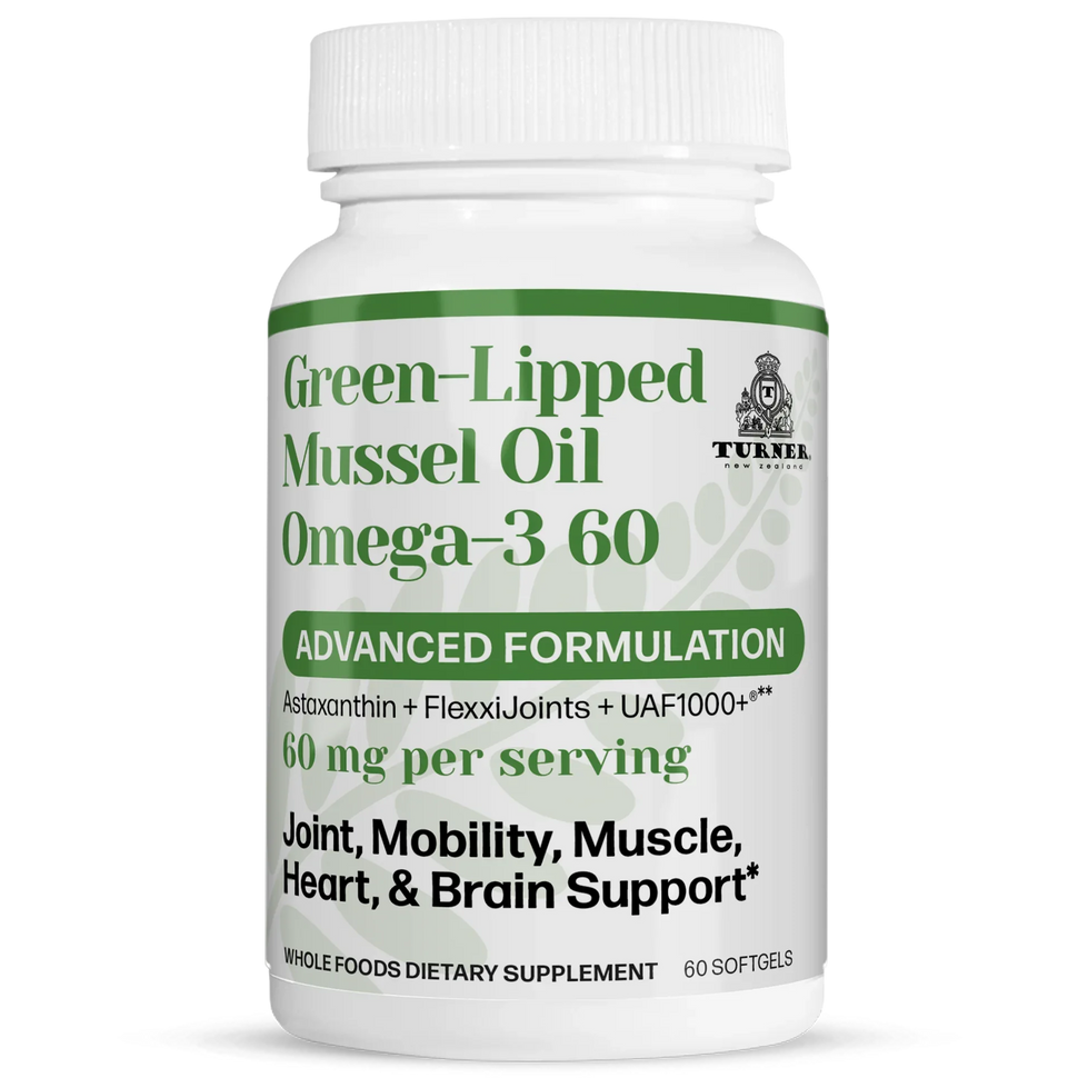 Green-Lipped Mussel Oil 60 – TURNER New Zealand